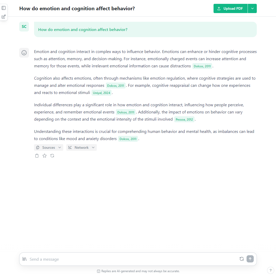 scienceOS - The AI research tool for scientists - Try for free!