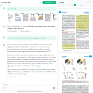 How to extract insights from papers with the AI PDF reader in scienceOS.