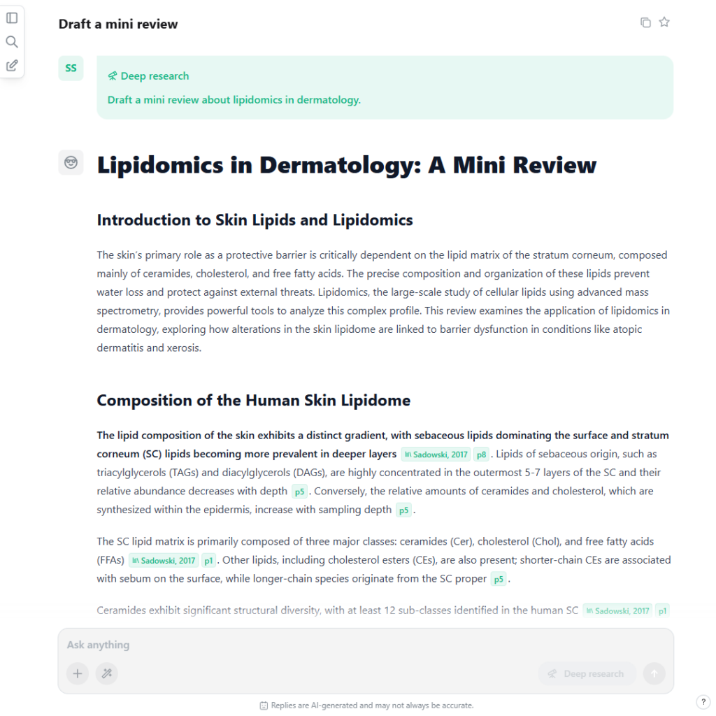 scienceOS - The AI research tool for scientists - Try for free!