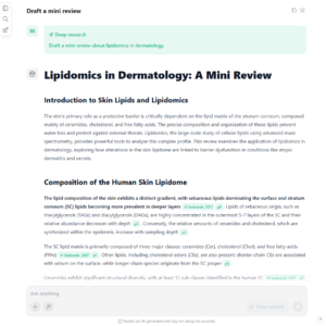 scienceOS - The AI research tool for scientists - Try for free!